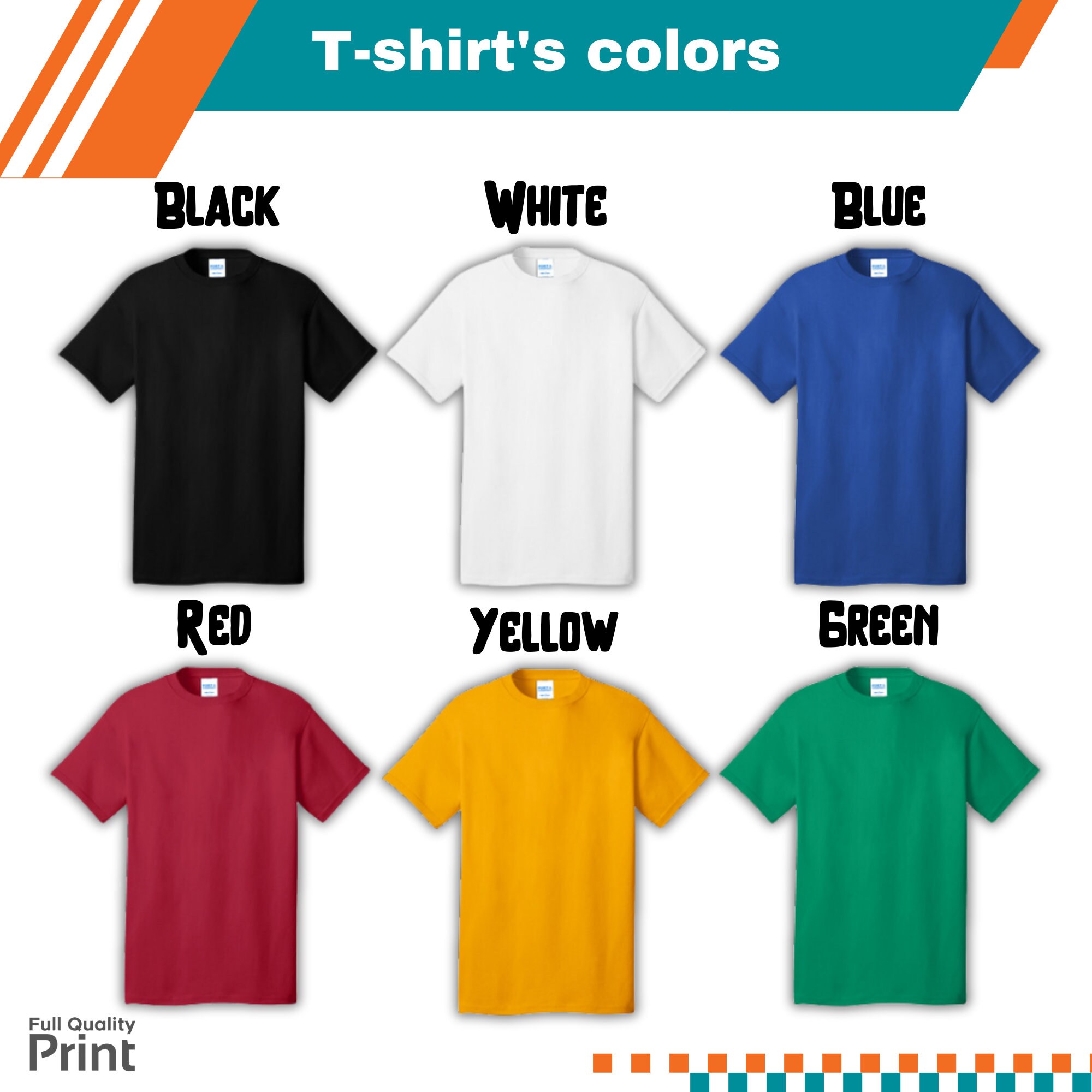 Custom T-shirt Print One Side Personalized Unisex Ready in 24hrs, Fast ...