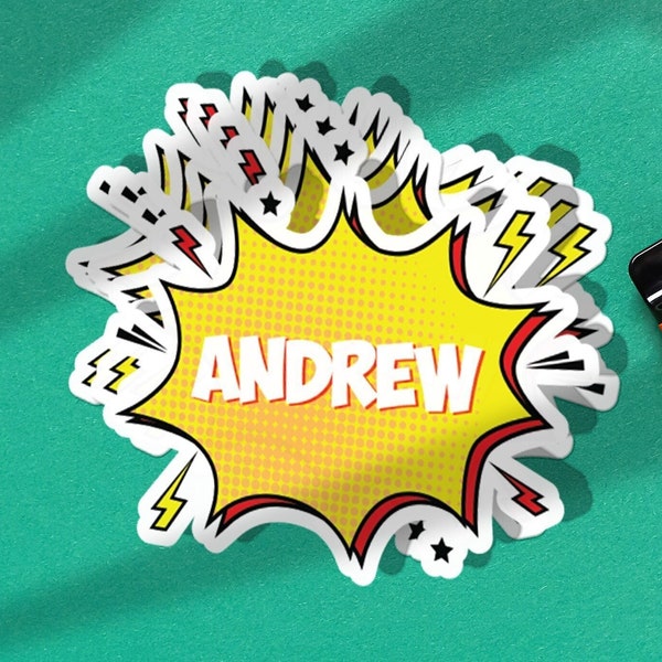 Buy Name Stickers Online In India - Etsy India