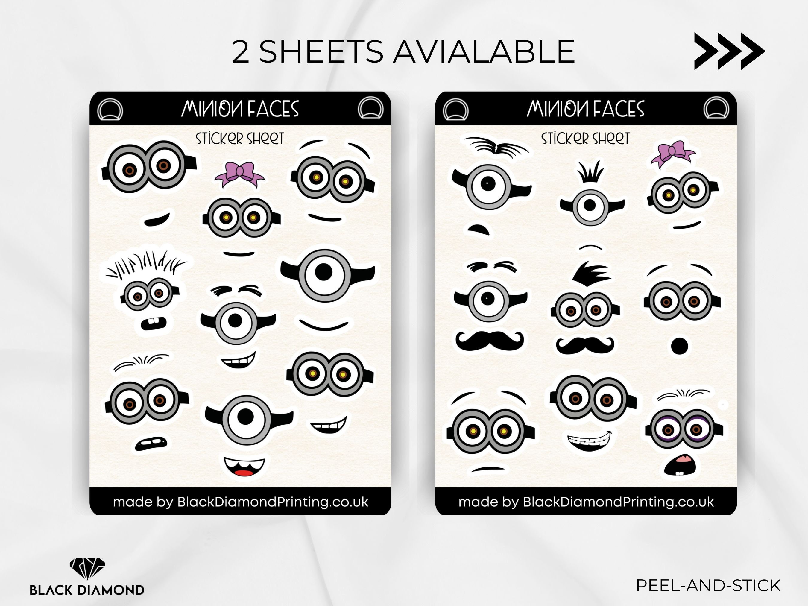 Minion car stickers store