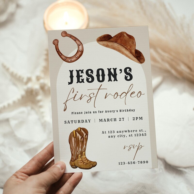 First Rodeo Birthday - Etsy