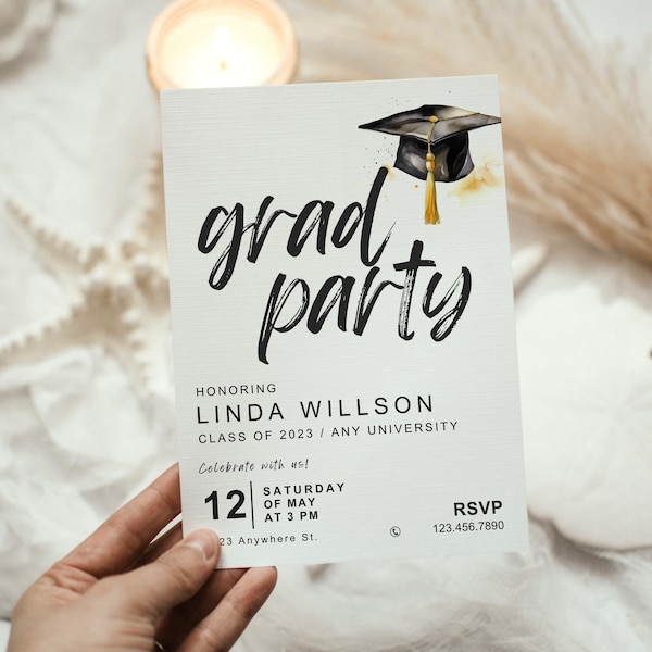 Graduation Party Invitation - Etsy