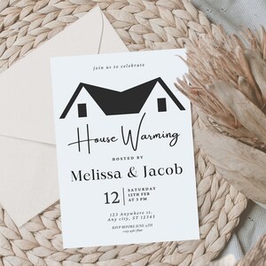 Editable House Warming Invitation Template Housewarming Party Invite ...
