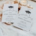 Graduation Party Invitation Template Editable, Graduation Annauncement ...