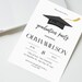 Graduation Party Invitation Template Editable, Graduation Annauncement ...