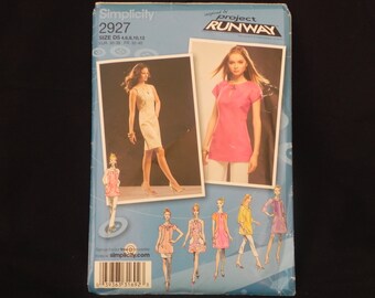 Simplicity Sewing Pattern 2430 Project Runway Toddlers' & Child's Dress ...