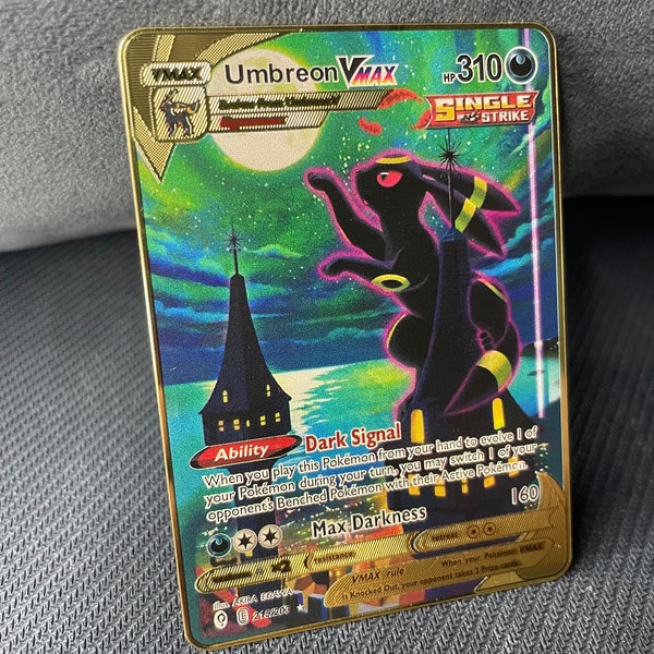 Metal Umbreon - Etsy