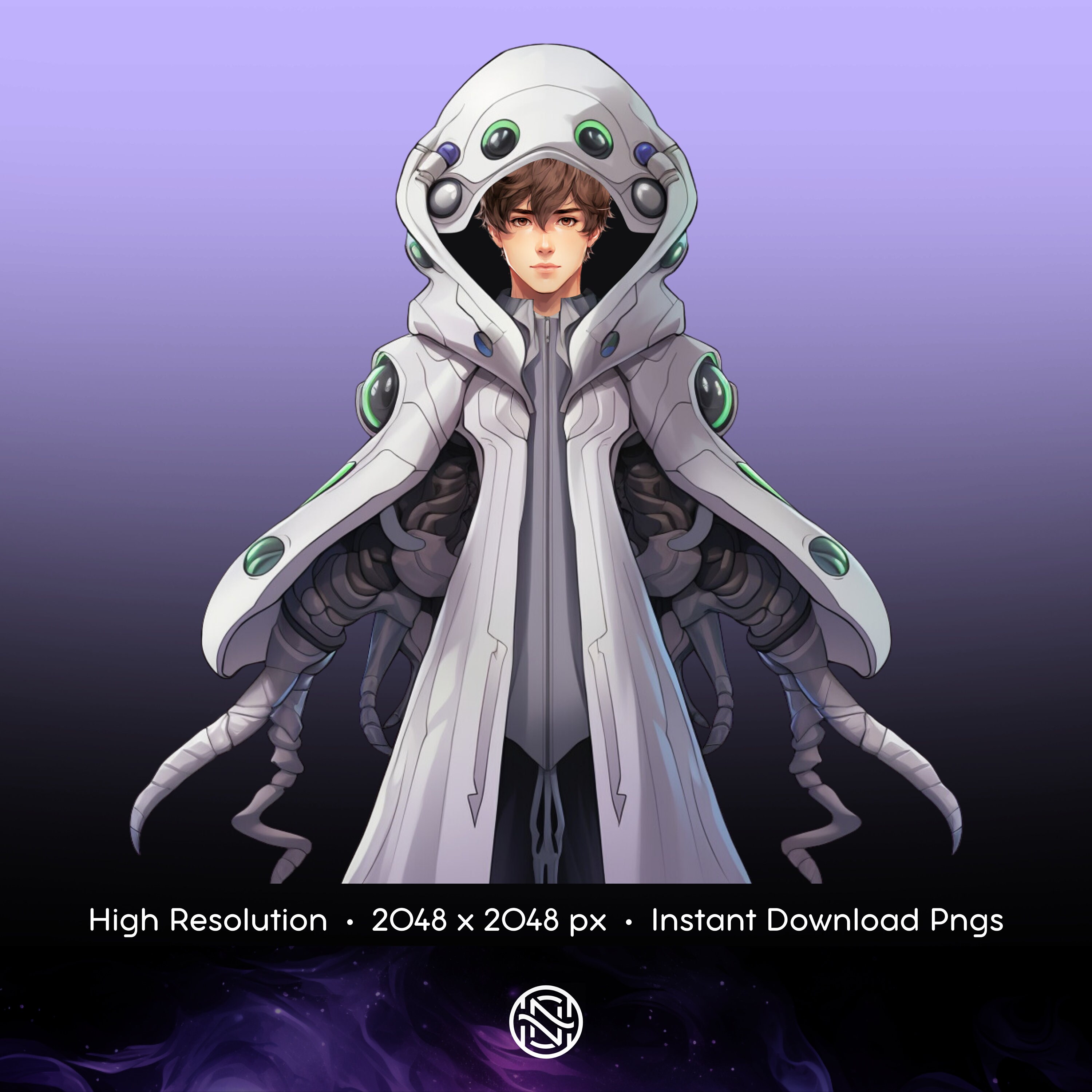 Vtuber Asset Alien Costume Asset Instant Download - Etsy