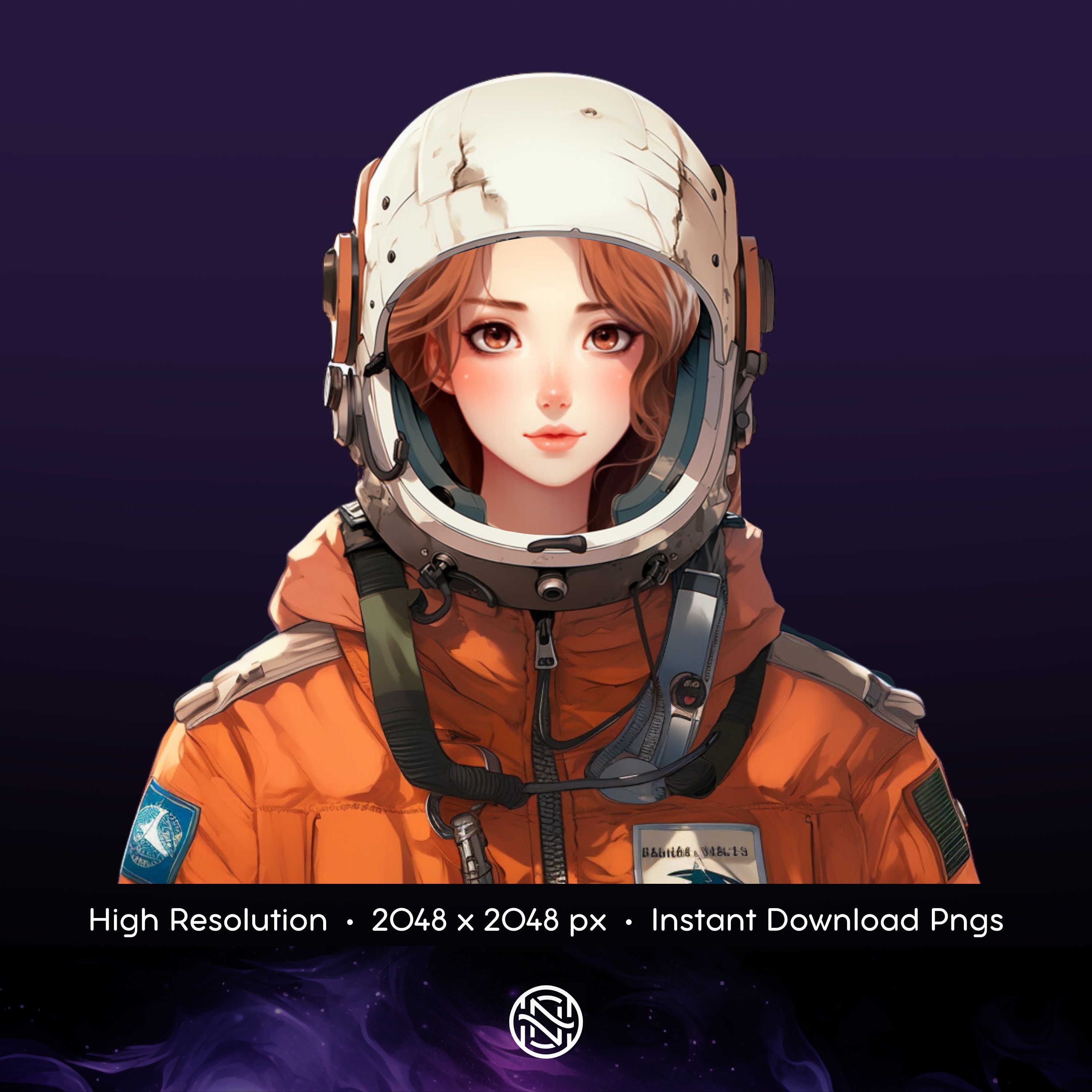 Vtuber Asset Astronaut Outfit Asset Instant Download - Etsy