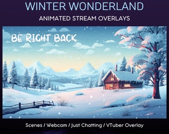 Animated Twitch Overlay Neon Design Stream Overlays Stream Overlays for ...