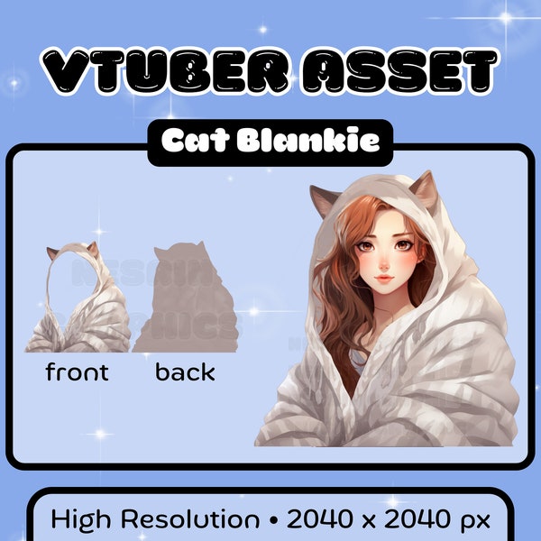 Vtuber Cat Avatar - Etsy