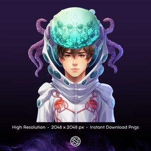 Vtuber Asset Alien Costume Asset Instant Download - Etsy