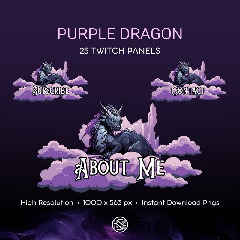 Twitch Dragon Overlays - Etsy