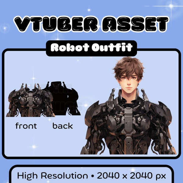 Vtuber Premade Robot - Etsy