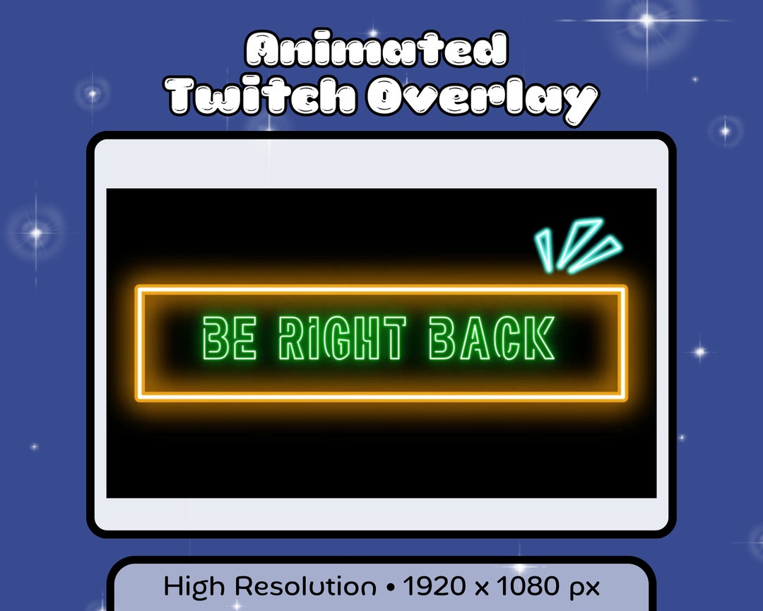 Animated Twitch Overlay Neon Design Stream Overlays - Etsy Animated Twitch Overlay Neon Design Stream Overlays - Etsy
