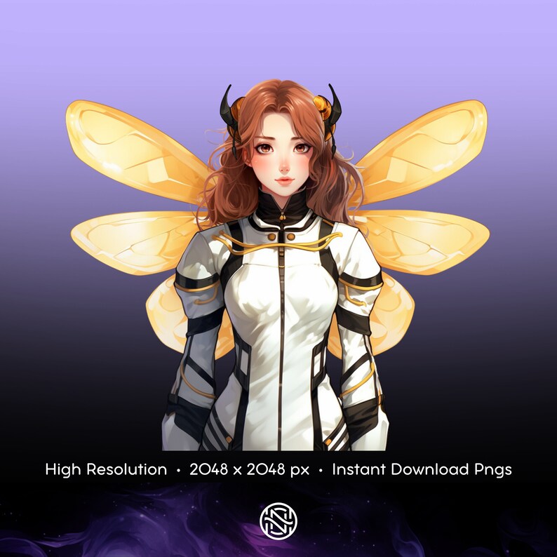 Vtuber Asset Bee Costume Asset Instant Download - Etsy Australia