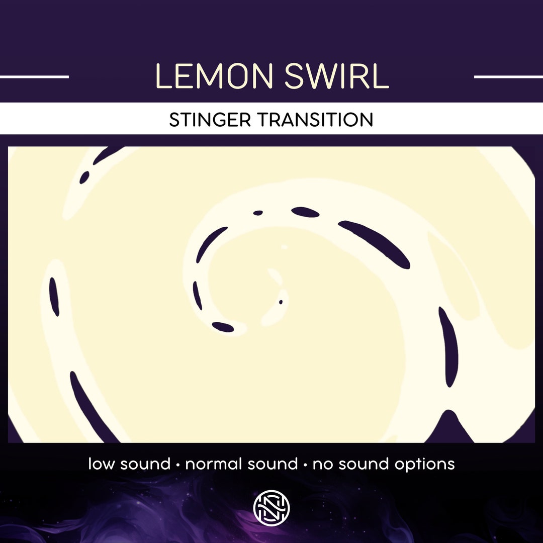 Pastel Yellow Liquid Swirl Stinger Transition, Cartoon Animated Overlay ...