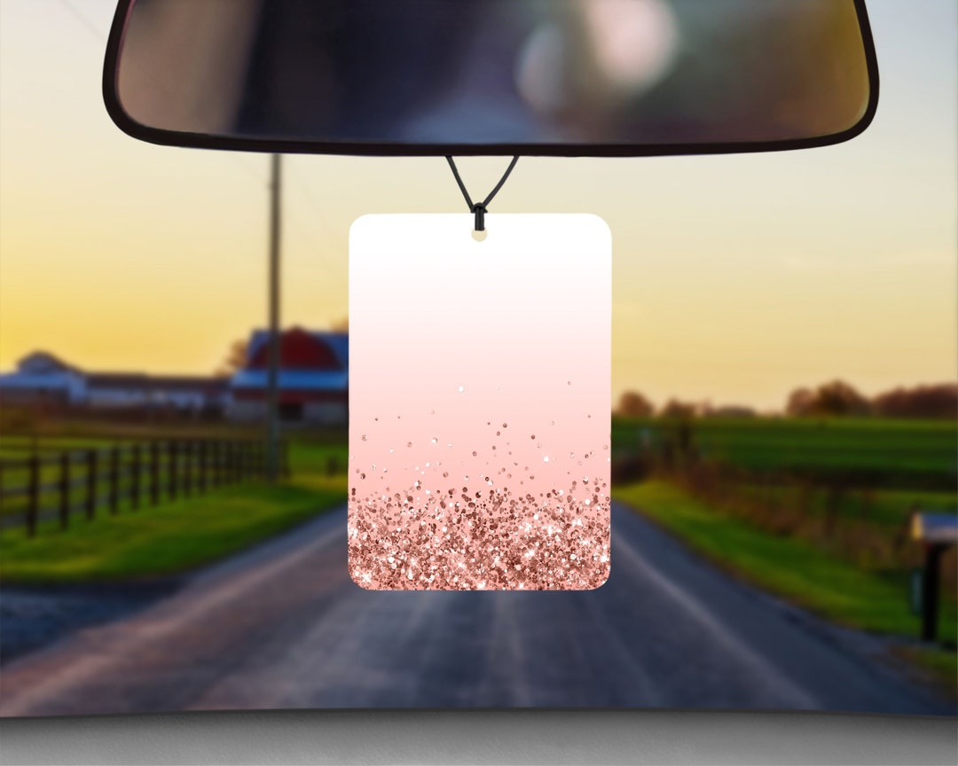 3257 Glitter Felt Freshie With Fragrance Bottle - Etsy