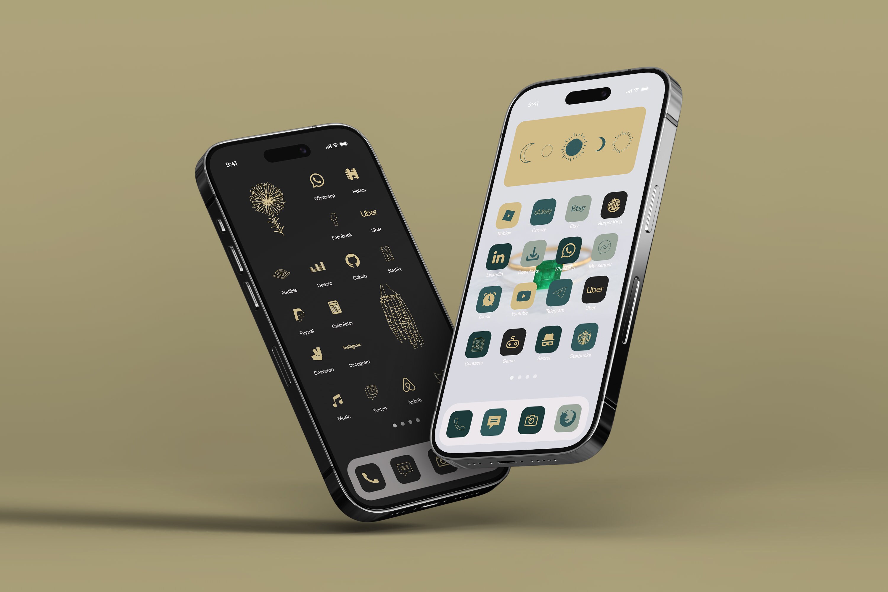 OLD MONEY Ios Icons Pack iPhone Ios 17 App Aesthetic Minimalist 3000 ...