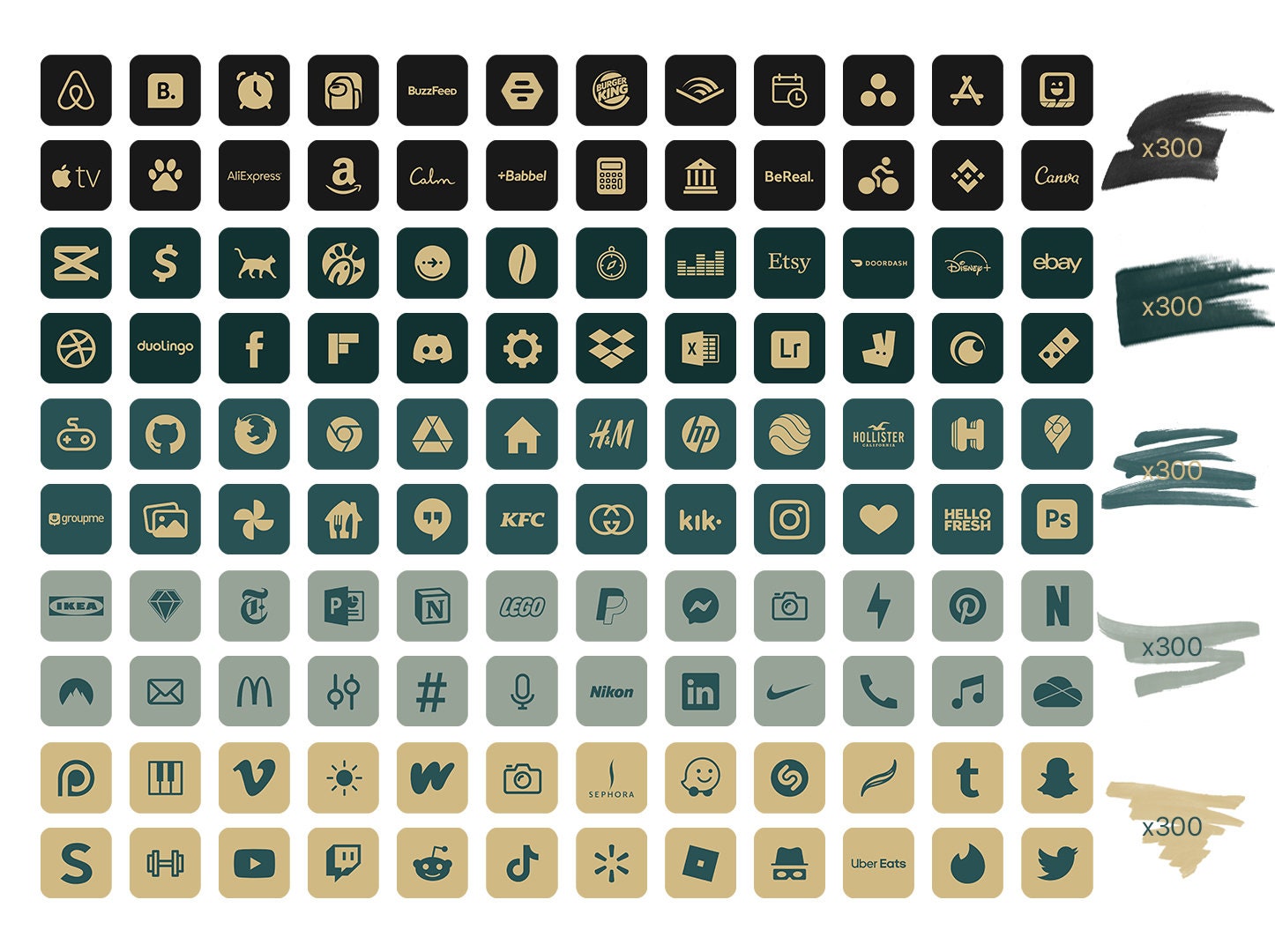 OLD MONEY - Ios Icons Pack | iPhone Ios 17 App Aesthetic | Minimalist ...