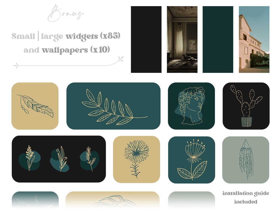 OLD MONEY - Ios Icons Pack | iPhone Ios 17 App Aesthetic | Minimalist ...