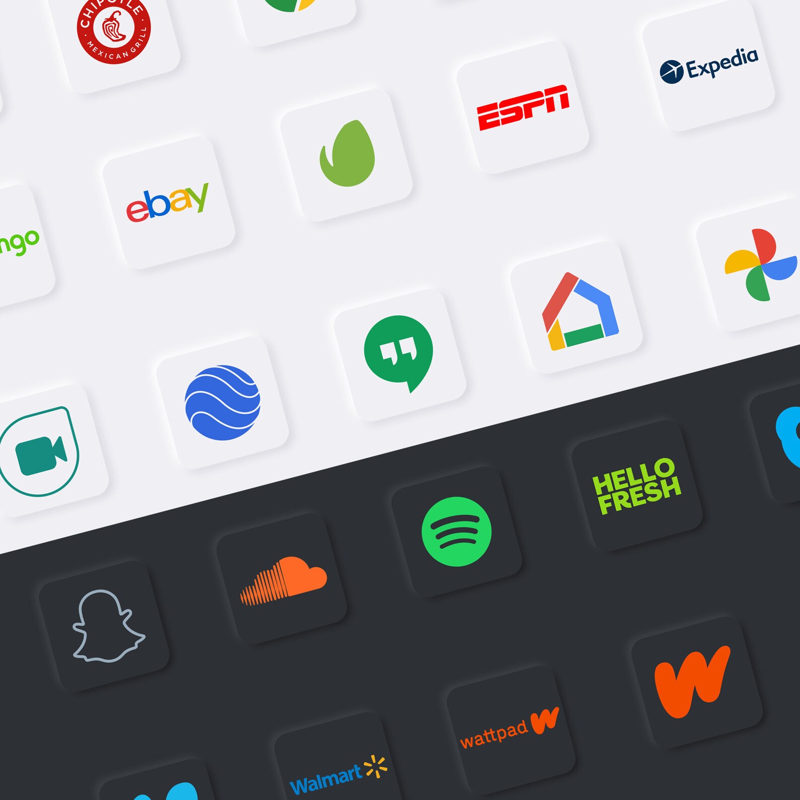 BUNDLE NEUMORPHISM - Ios Icons Pack | iPhone Ios 17 App Aesthetic ...