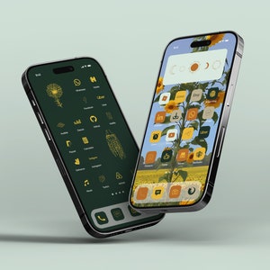 SUMMER Color Palette Ios Icons Pack Iphone Ios 16 App - Etsy