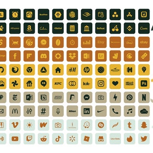 SUMMER Color Palette - Ios Icons Pack | iPhone Ios 17 App Aesthetic ...