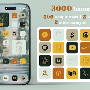 SUMMER Color Palette - Ios Icons Pack | iPhone Ios 17 App Aesthetic ...