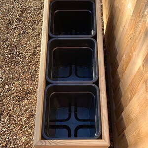 Modern Garden Planters With Lift-out Removable Swappable Pots - Etsy UK