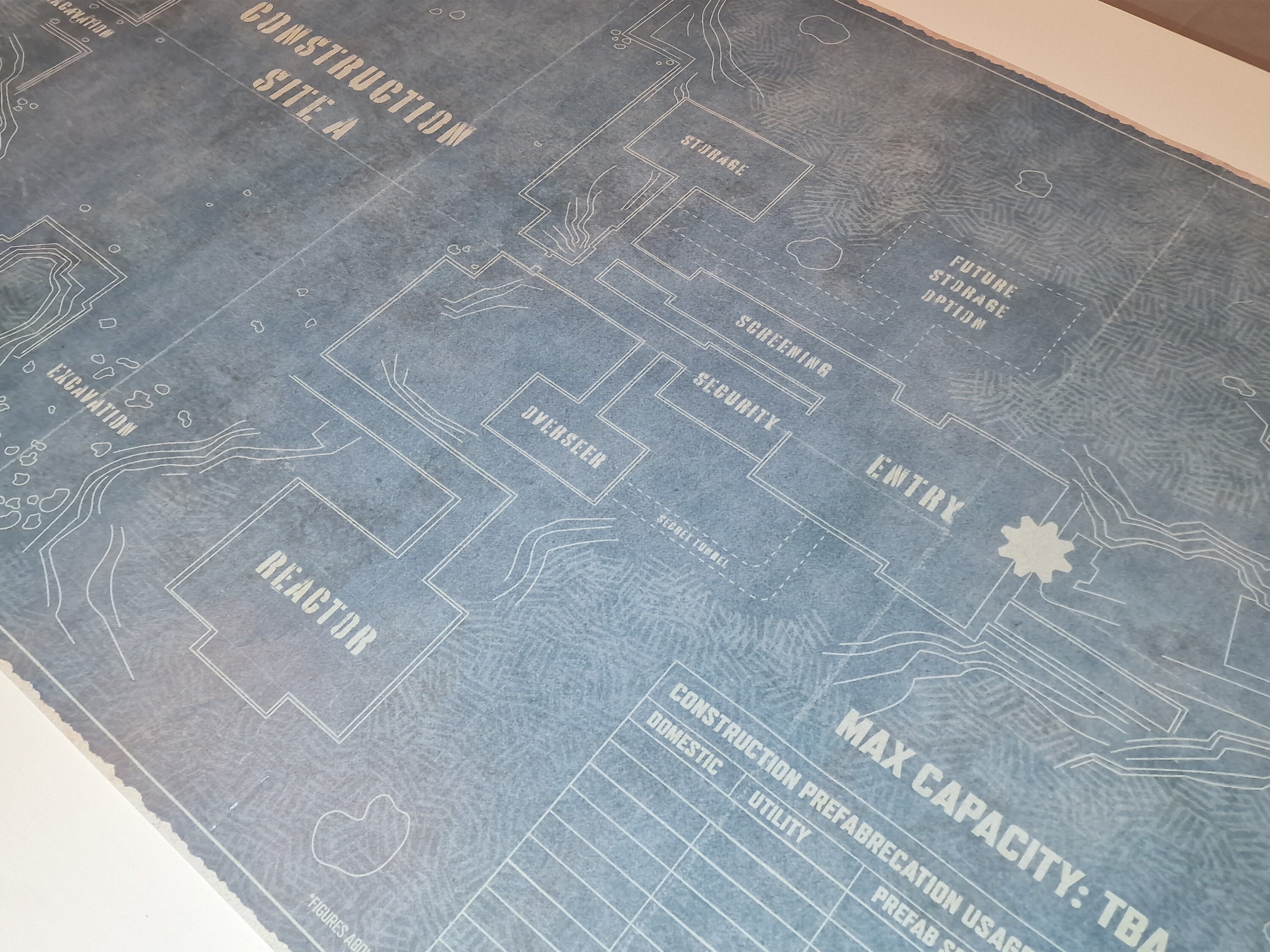 Vault vintage blueprint Fallout fanart - Etsy Portugal