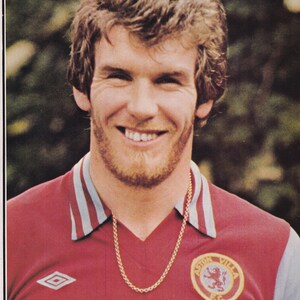 Original Vintage Mini Poster / Magazine Clipping - Peter Withe, Aston ...