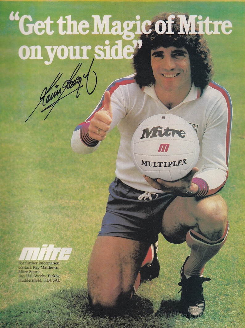 Original Vintage Mini Poster / Magazine Clipping - Kevin Keegan ...