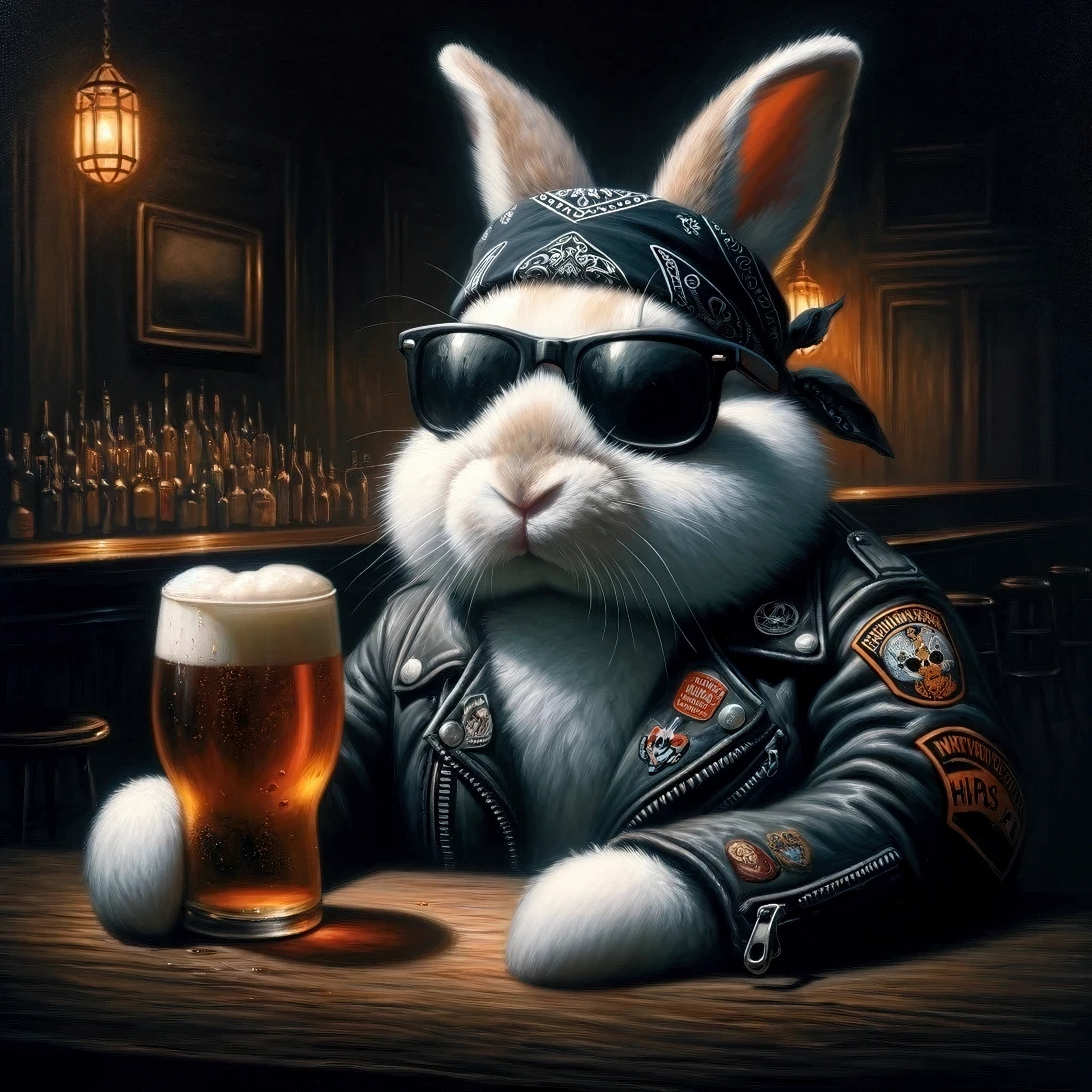 Bunny Rabbit Artwork the Notorious B.U.N. Digital Download for Printing ...