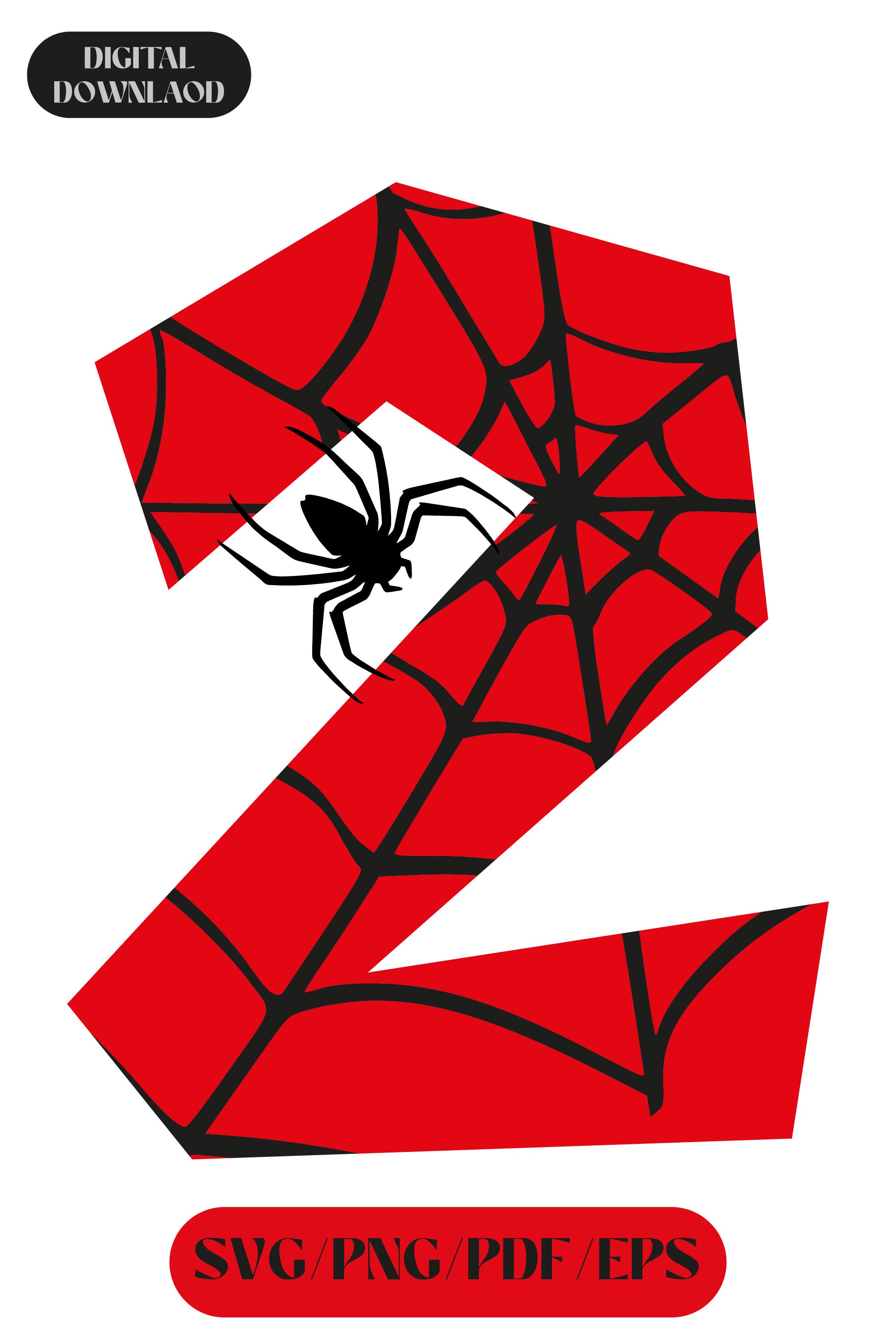 Spiderman Font SVG: Spiderweb Letters & Numbers (digital Download) - Etsy
