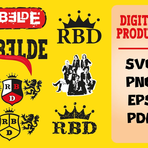 Rebelde Logo Png - Etsy