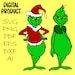 Grinch Svg Png Pdf Eps Dxf and AI Files | Vector Grinch | Instant ...
