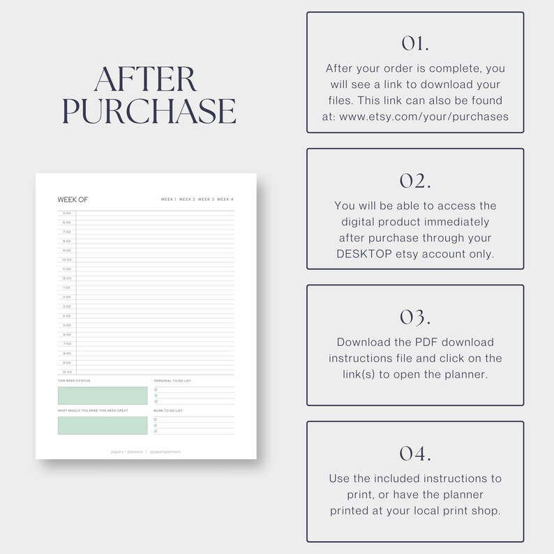 2024 REFLECTION PLANNER JOURNAL Printable Monthly Weekly Daily Self ...