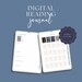 Digital Reading Journal Book Tracker Reading Planner Goodnotes My ...