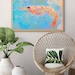 Beachy Shrimp Painting- Colorful Coastal Watercolor for Beach House ...