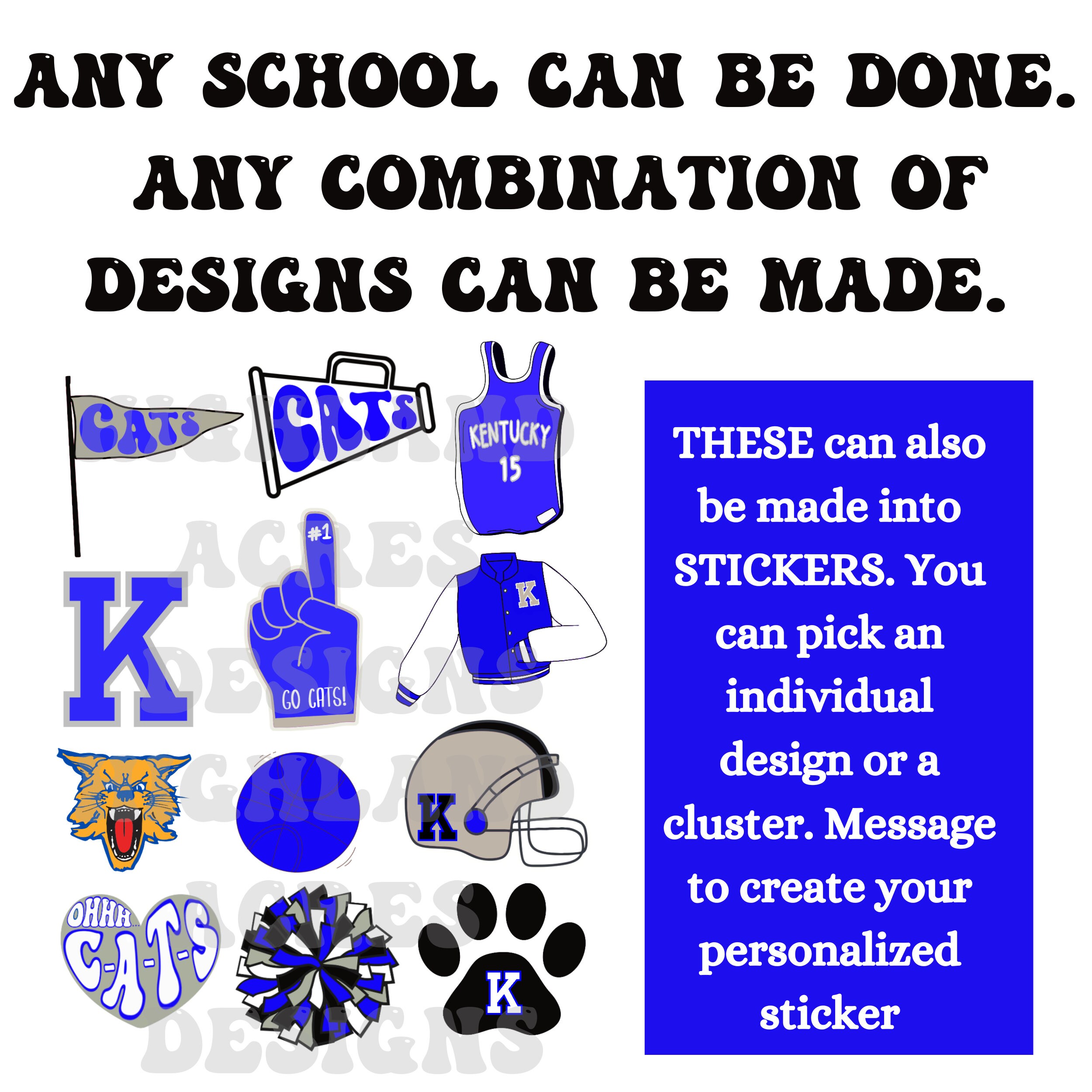 Custom School Spirit Design Downloadable SVG PNG PDF L Any Sport L ...