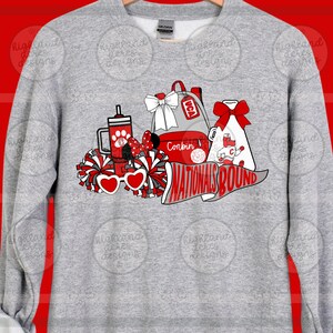 Corbin Cheerleading L Nationals Bound L Pom Pom L Mouse Ears L ...