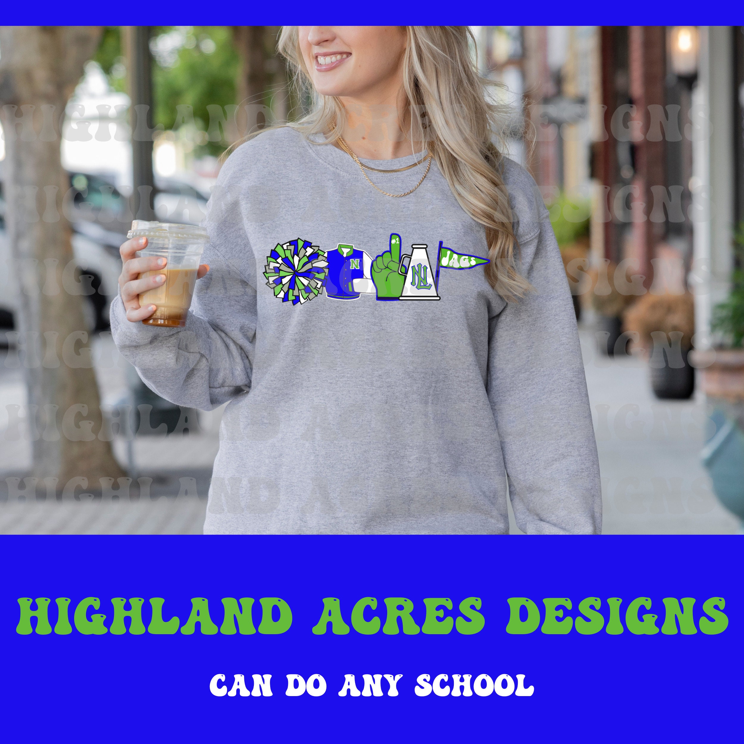 Custom School Spirit Design Downloadable SVG PNG PDF L Any Sport L ...