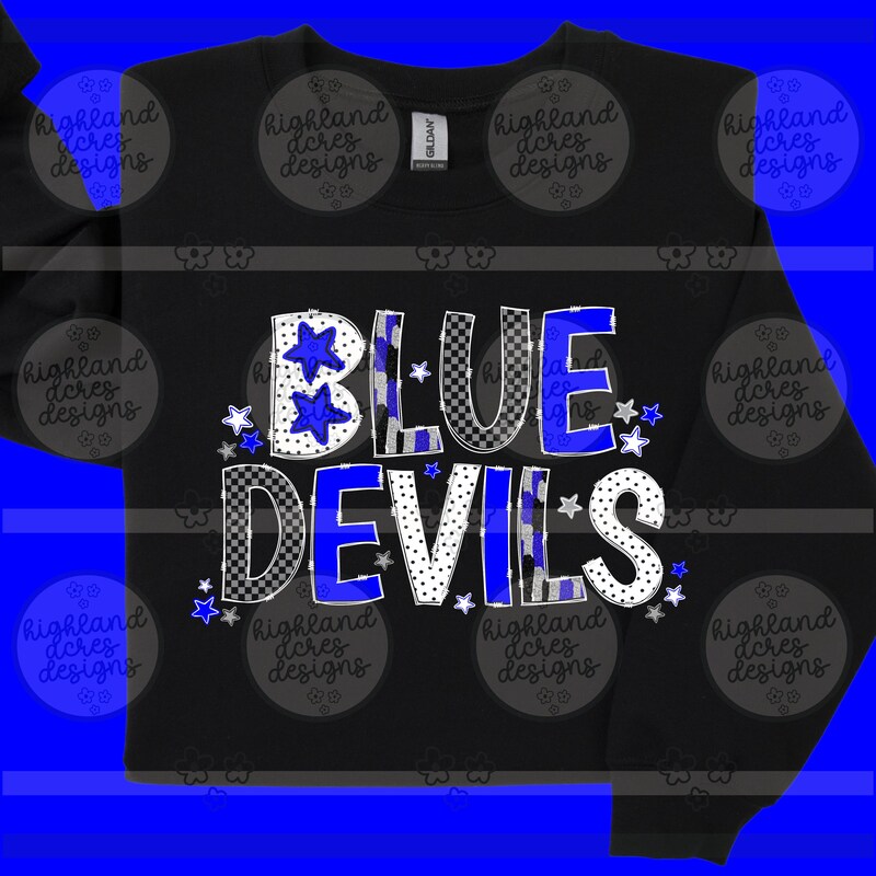 Blue Devils Shirt - Etsy