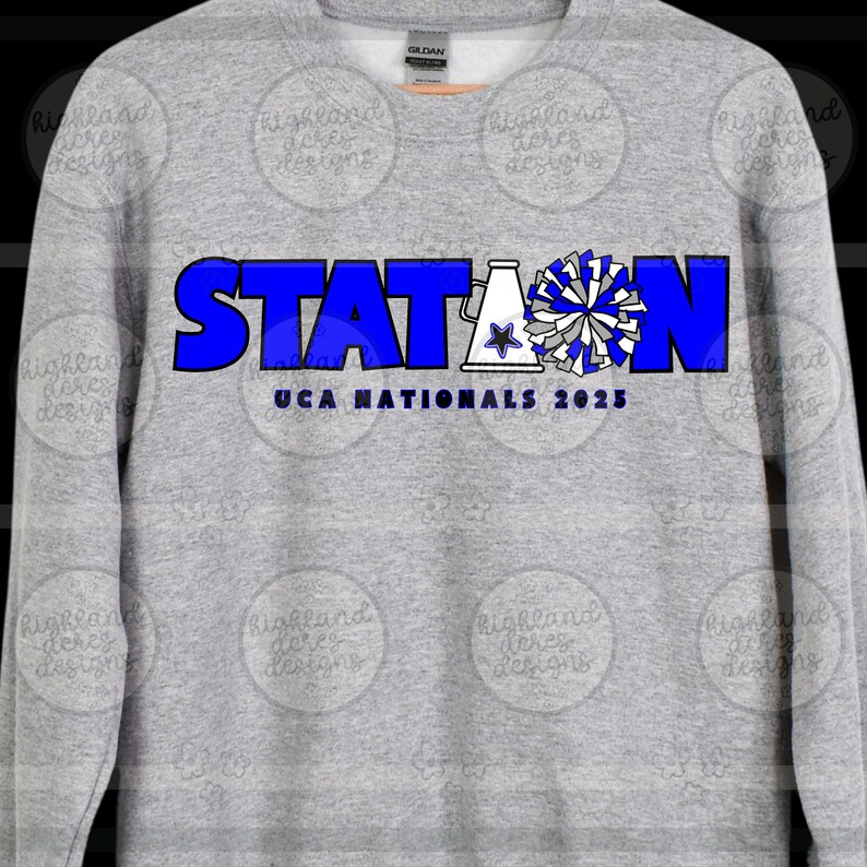 Station All Star Cheerleading L Nationals 2025 L Megaphone L Pom Pom L ...