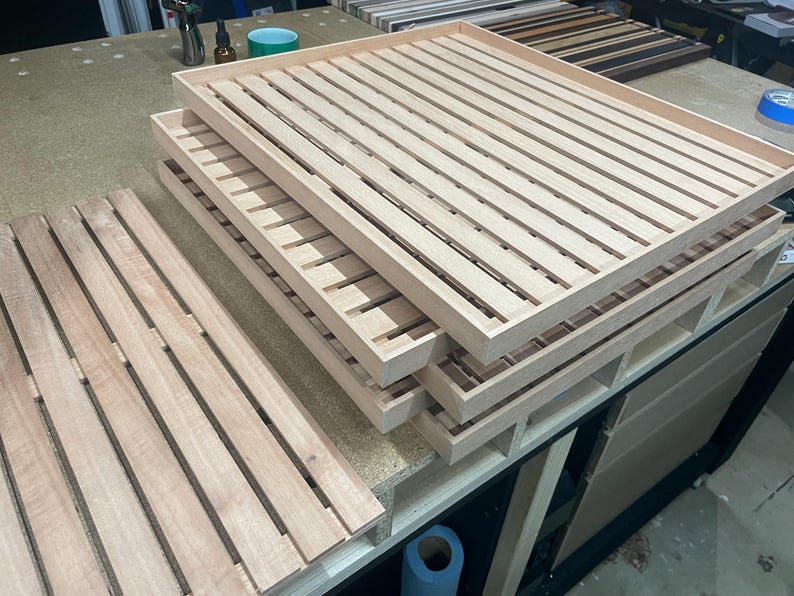 Spanish Cedar Cigar Humidor Trays (1" Tall) - Etsy