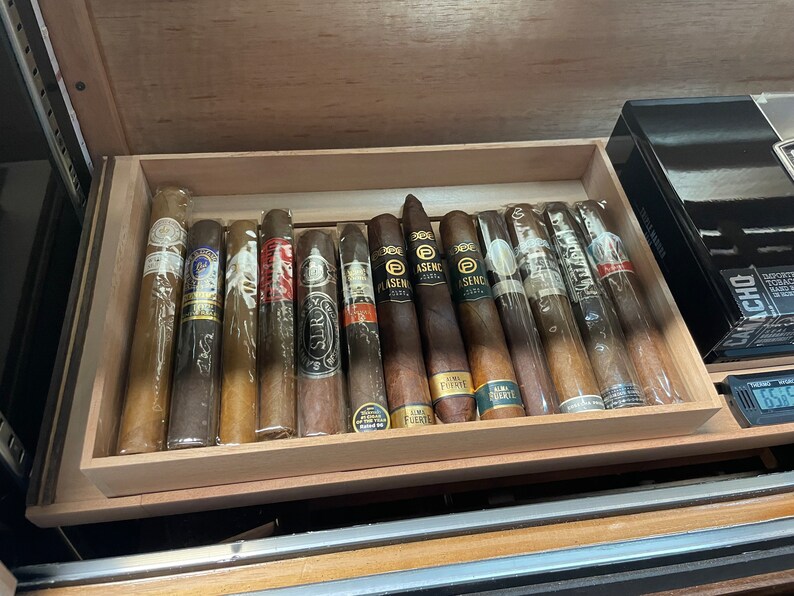 Spanish Cedar Cigar Humidor Cabinet Trays 1.8 Tall - Etsy