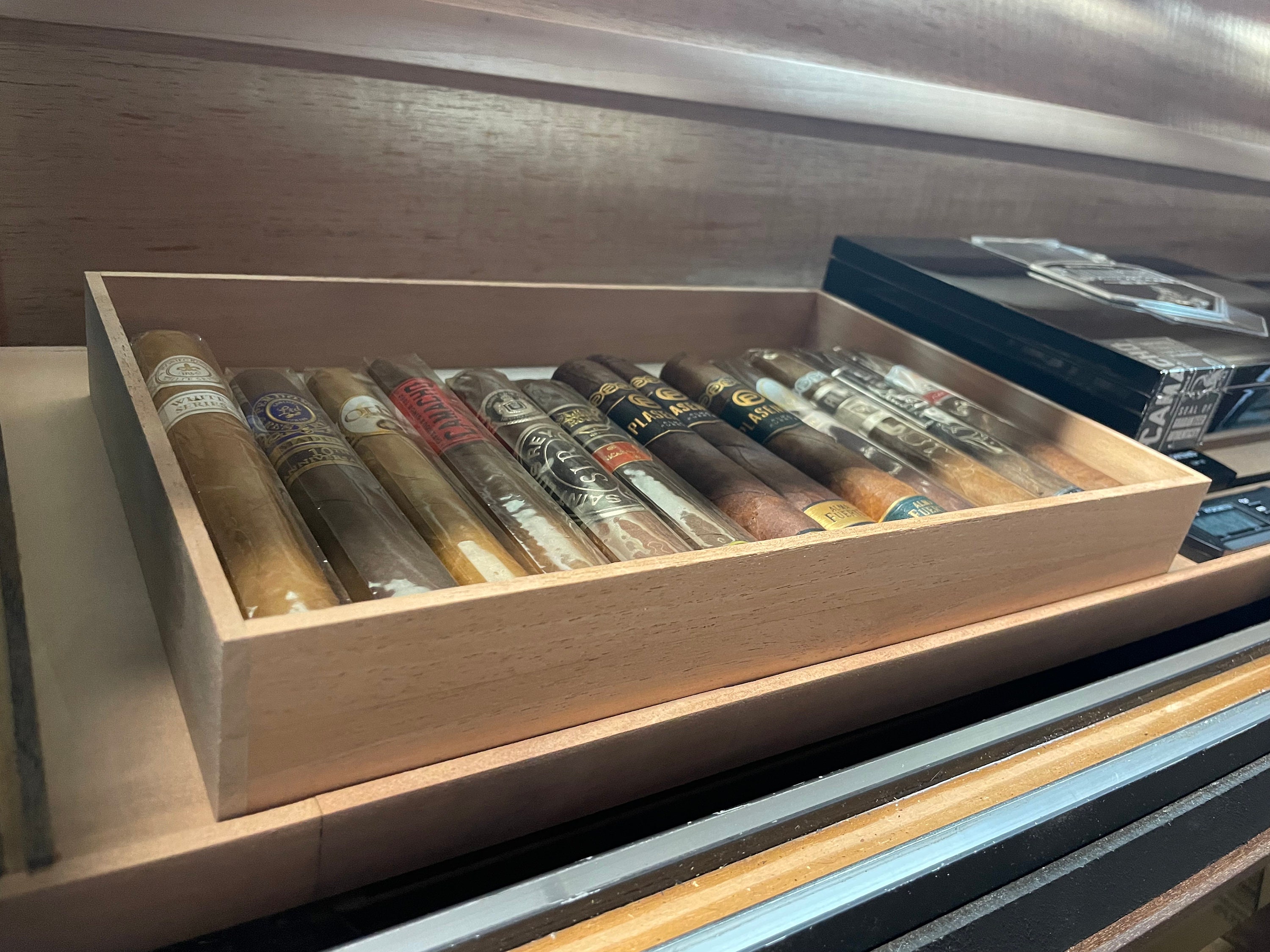 Spanish Cedar Cigar Humidor Cabinet Trays 1.8 Tall - Etsy