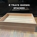 Spanish Cedar Cigar Trays. Great for Any Cabinet or Desktop Humidors ...