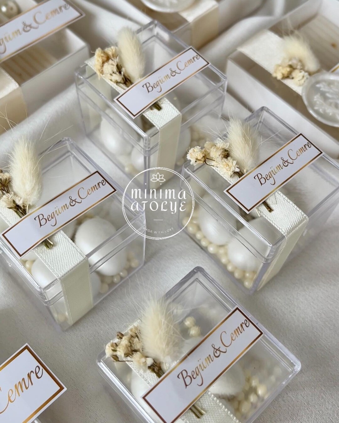 Luxury Candy Gift Boxes, Personalized Party Favors, Engagement Candy ...