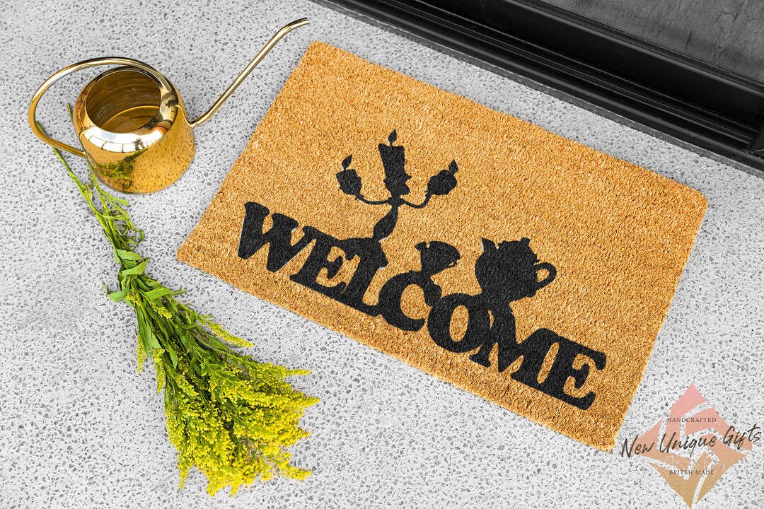 Disney Welcome Beauty & the Beast Mouse Tv Shows Movies Gift Fun ...